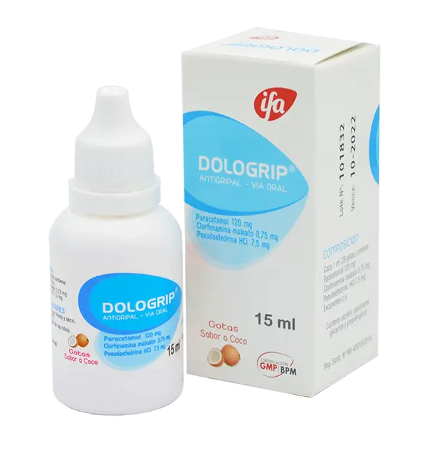 Dologrip Gotas X 15Ml Antigripal | FARMACIA
