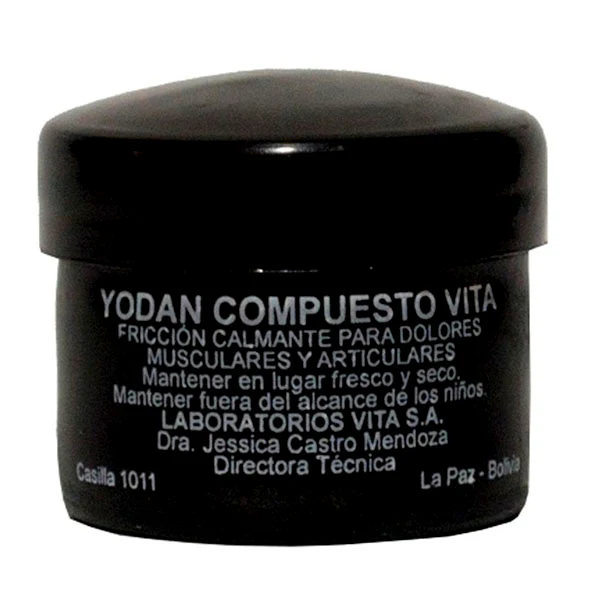 Yodan Compuesto Pomada X 30G | FARMACIA